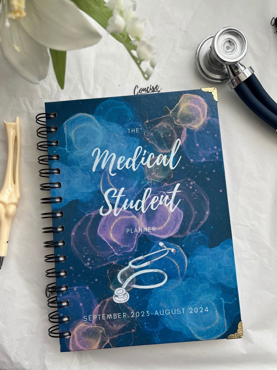 Medical Student Planner A5 DATED Week-to-view Academic Diary Sept 2024 ...