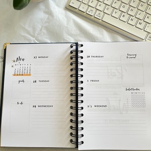 Medical Student Planner A5 DATED Week-to-view Academic Diary Sept 2024 ...