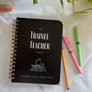 Trainee Teacher A5 Academic Diary Planner Sept 2024-25 | Trainee ...