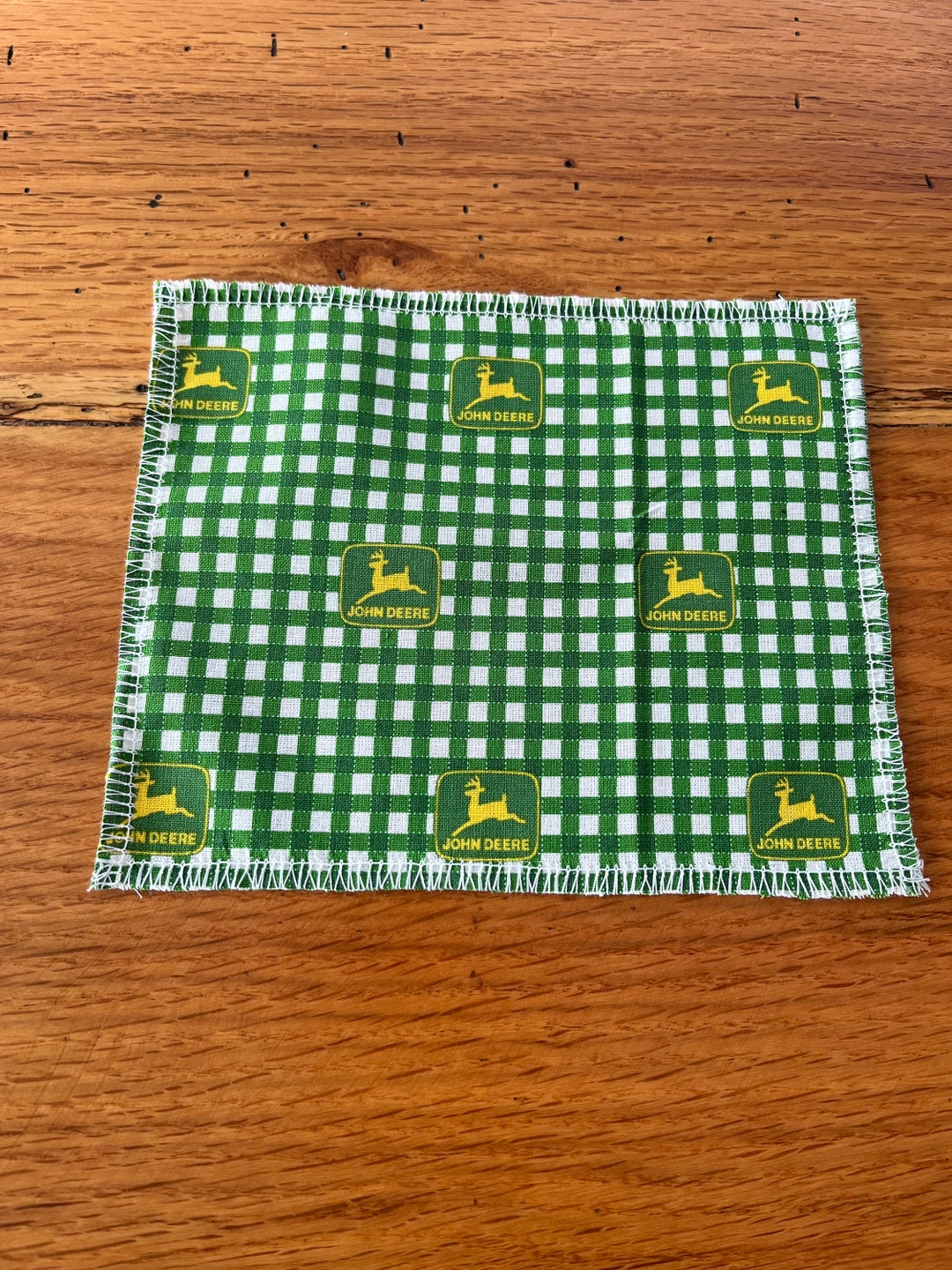 Made With John Deere Material. Choose Option. Candle Doily Mat. Table ...
