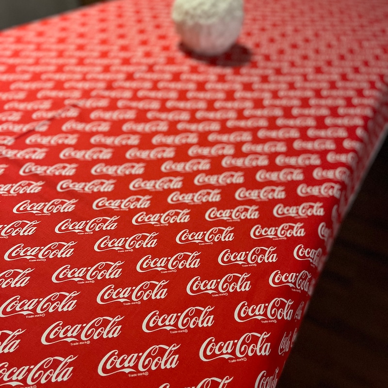 Coca Cola Fabric - Etsy