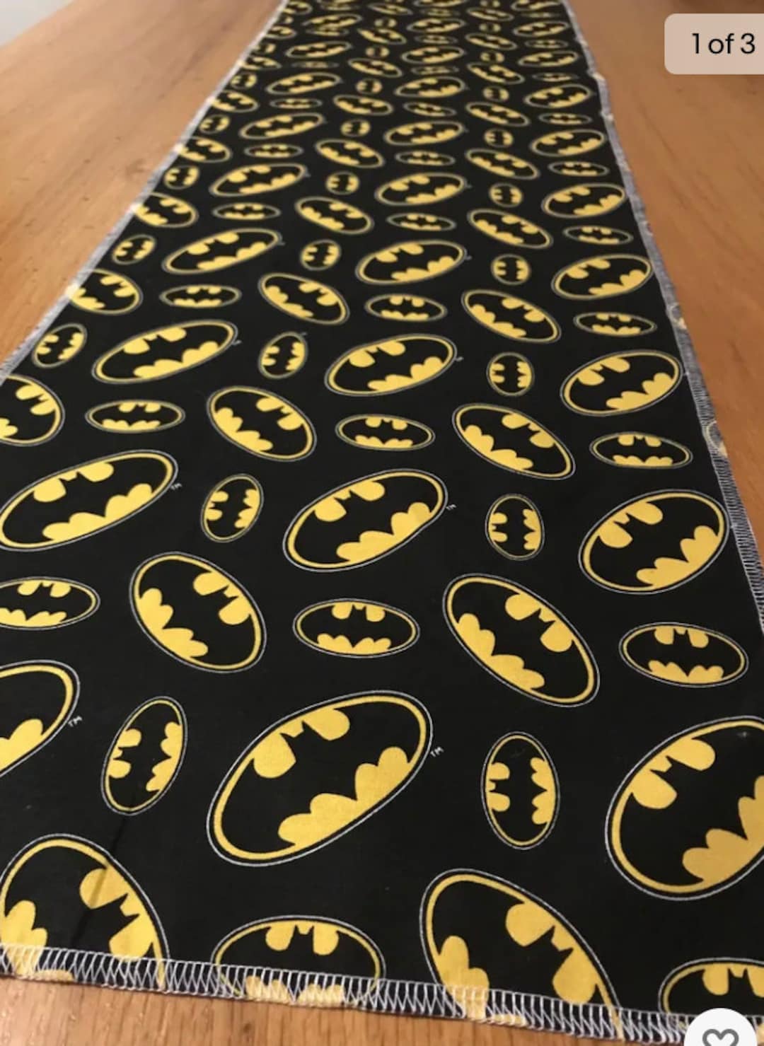 Batman Made With Batman Material Runner 12” X 42” - Etsy