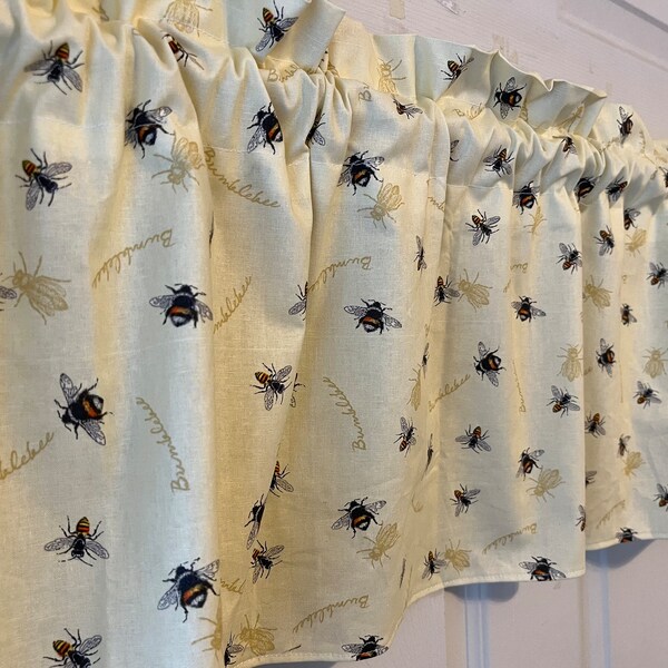 Yellow Valance - Etsy