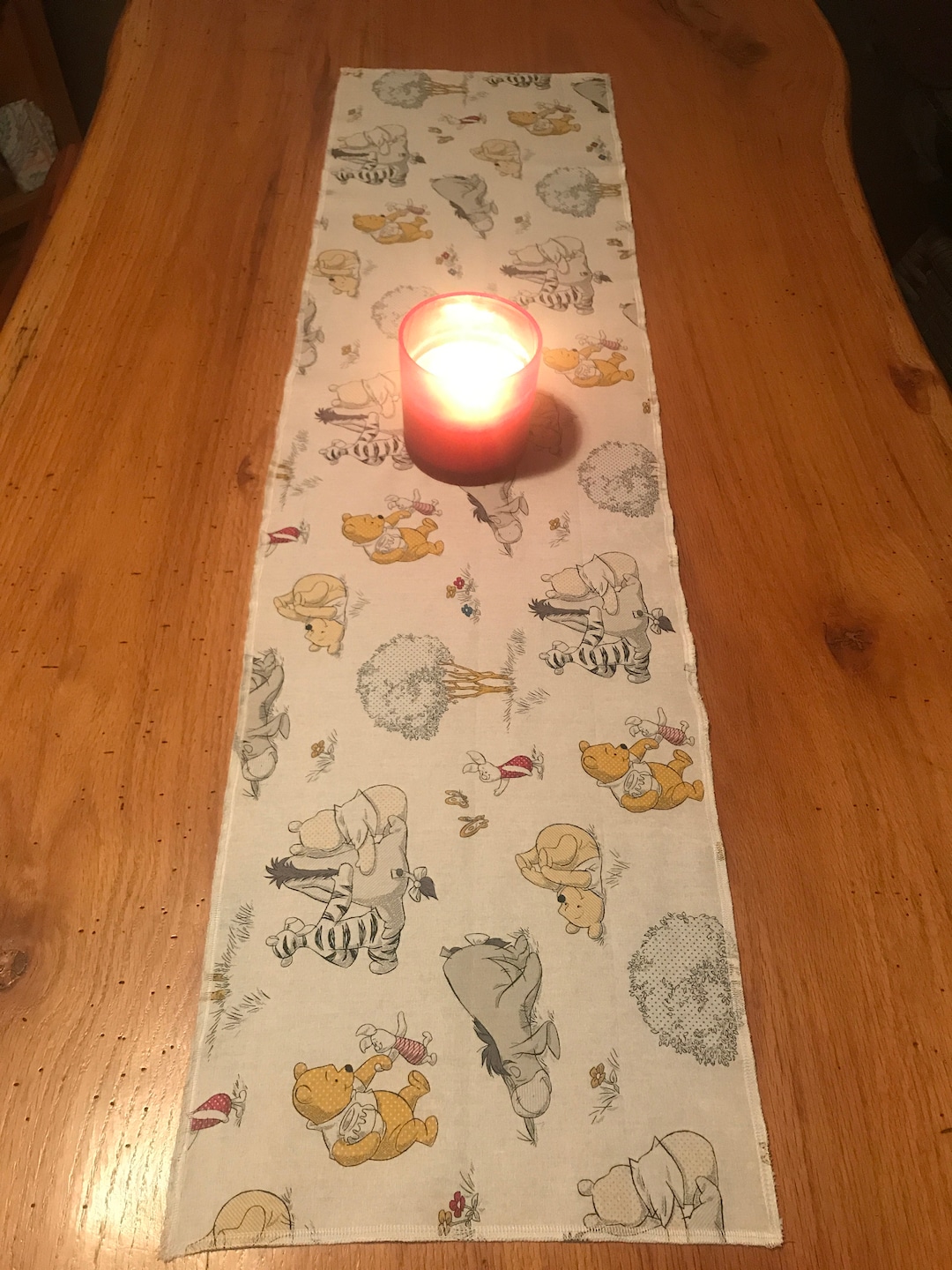 Winnie the Pooh Table Runner, Nursery Decor 9” X 42” - Etsy