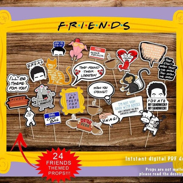 Friends Photobooth Frame - Etsy