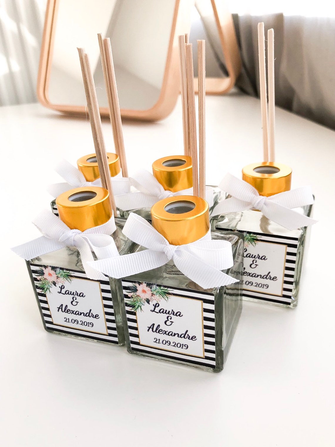 Reed Diffuser Unique Wedding Favors Baby Shower Gift Idea - Etsy