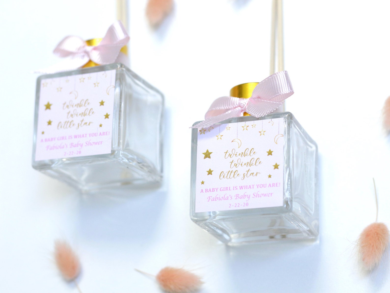 Baby Shower Favors for Guests Reed Diffuser Bottle Twinkle - Etsy