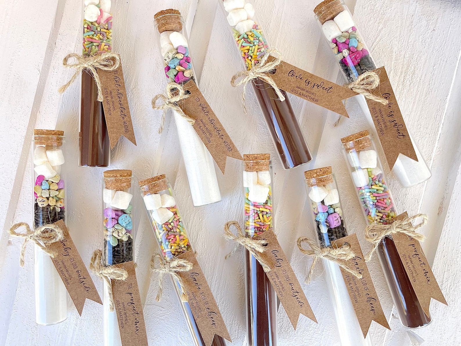 Hot Chocolate Favors for Guest Bulk Gift Winter Wedding - Etsy