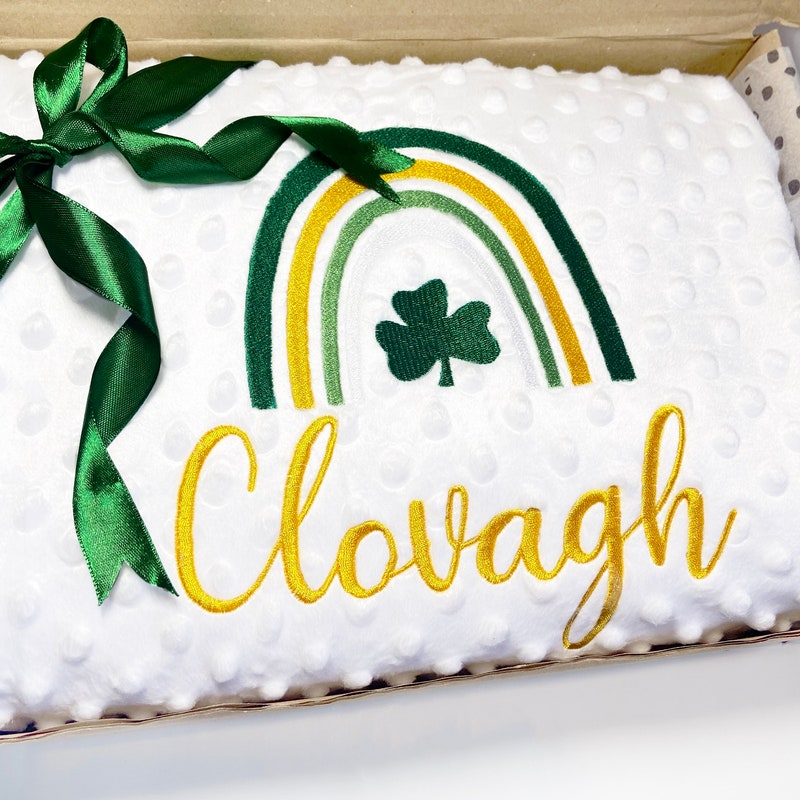 Embroidered Shamrock - Etsy