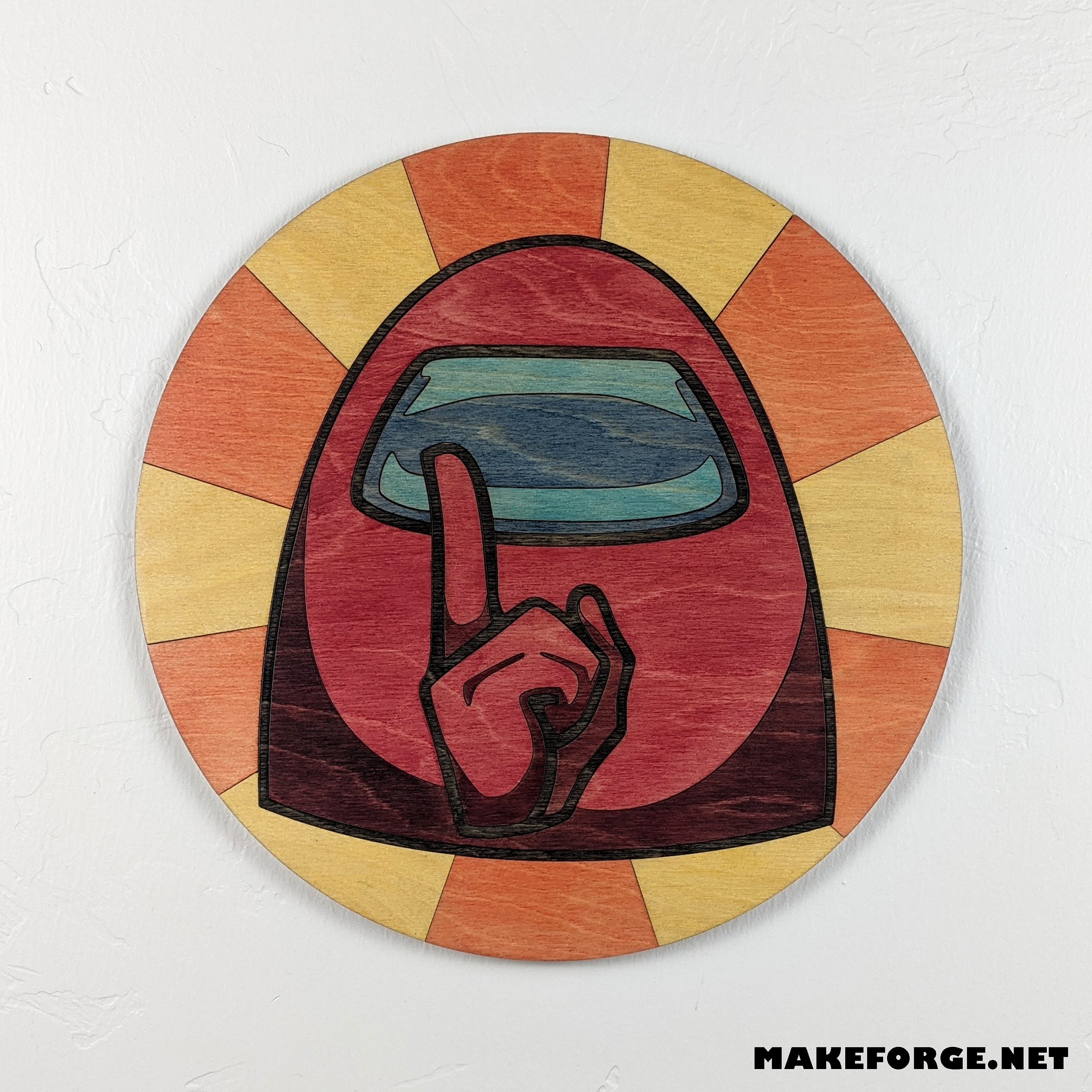 Among us shush sign - jeryvino