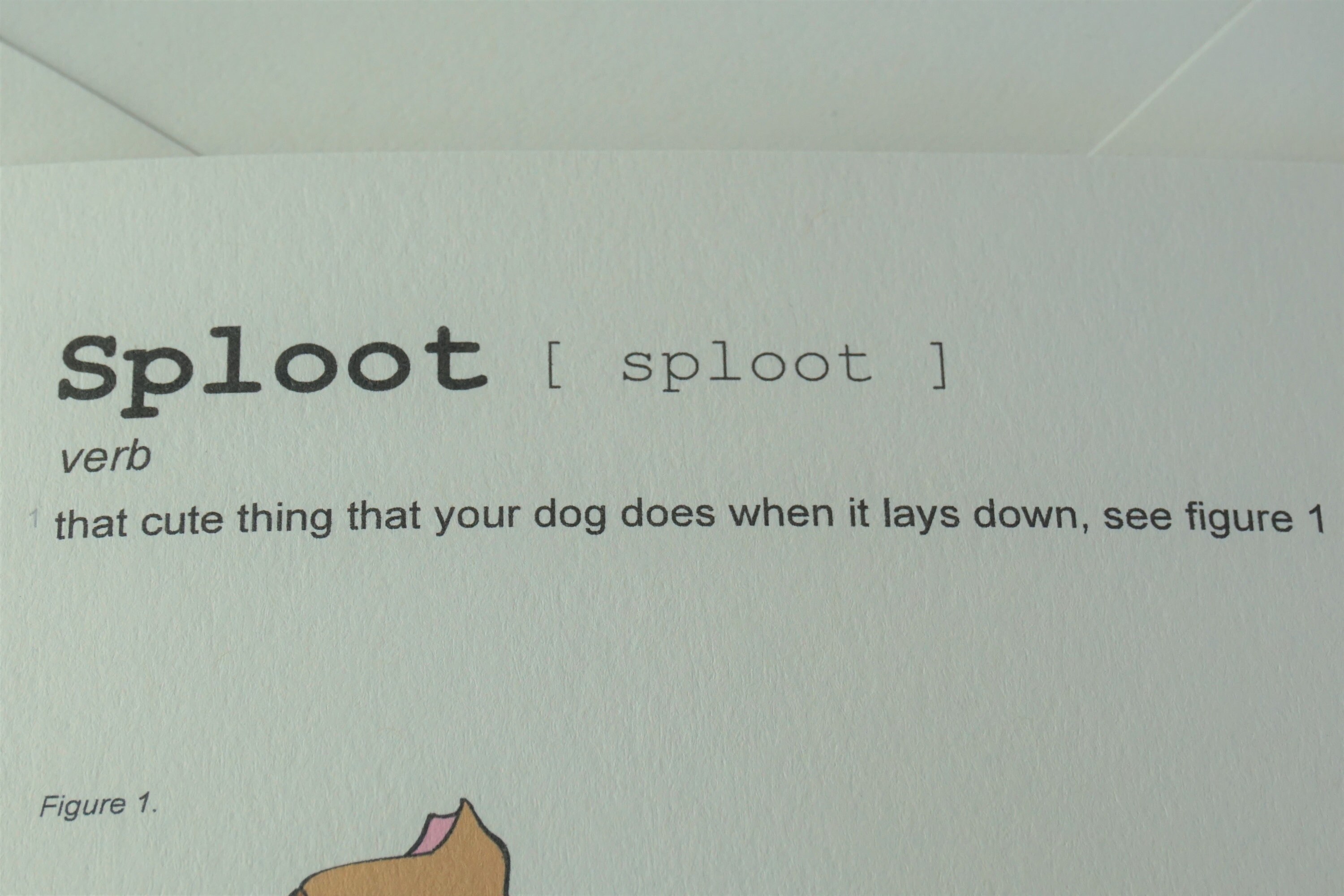 Pit Bull Sploot Card Pittie Am Staff Greeting Card - Etsy