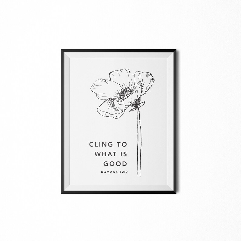 Cling to Good Digital Print - Etsy