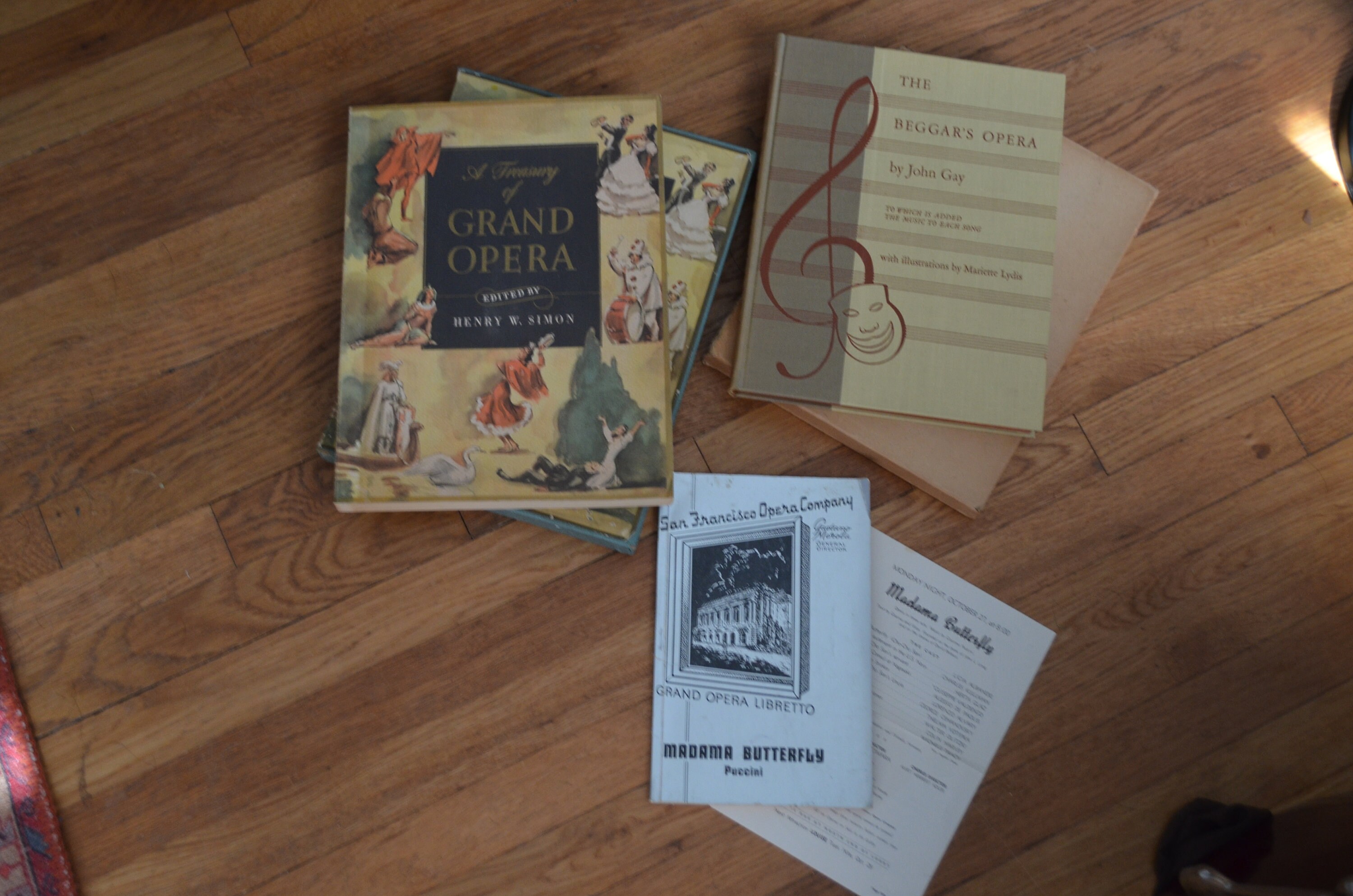 VINTAGE OPERA BUNDLE 1946 A Treasury of Grand Opera Book 1937 - Etsy