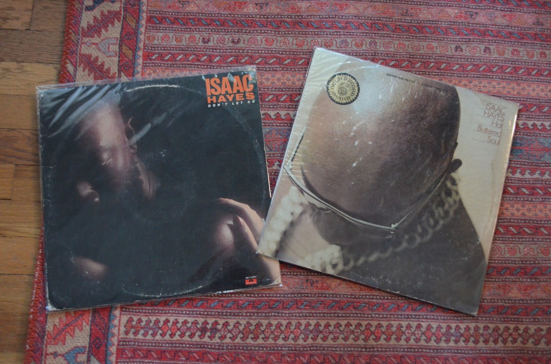 VINTAGE ISSAC HAYES Vinyl Record Bundle 2 Vintage Issac Hayes Albums ...