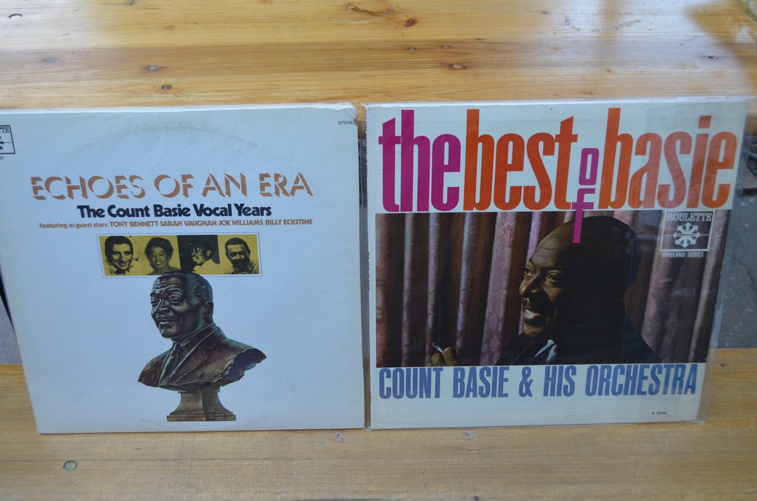 VINTAGE COUNT BASIE Vinyl Record Bundle 2 Jazz Albums the Best of Basie ...