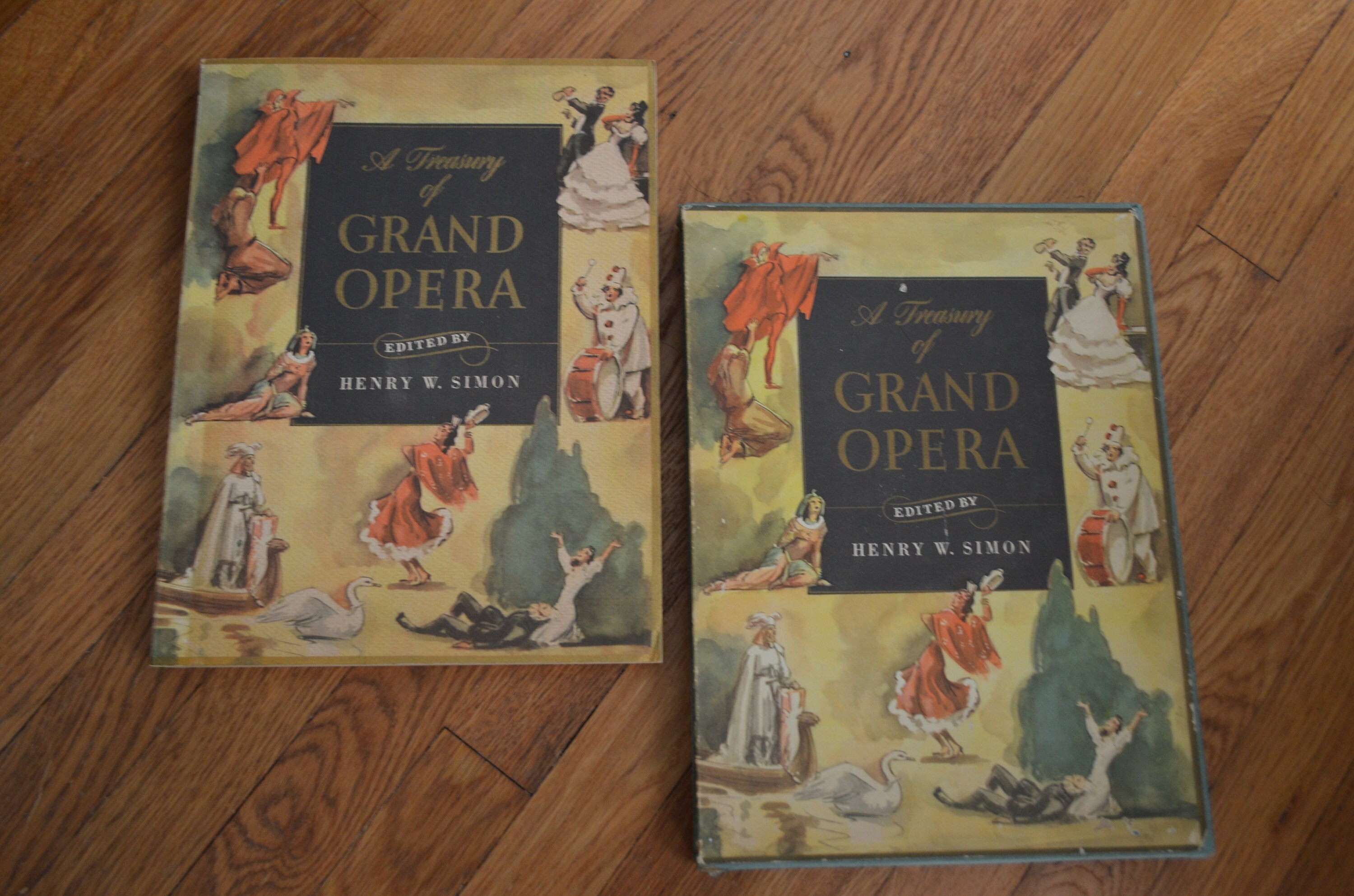 VINTAGE OPERA BUNDLE 1946 A Treasury of Grand Opera Book 1937 - Etsy