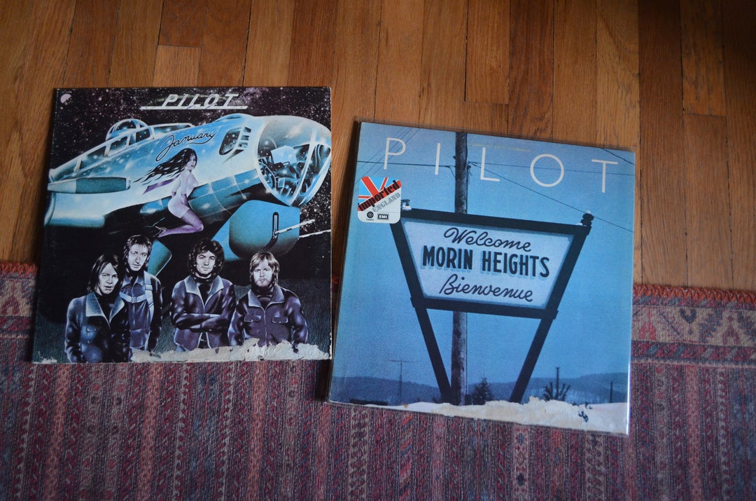 VINTAGE VINYL Record Bundle of Scottish Rock 2 PILOT Albums Lp's Pilot ...