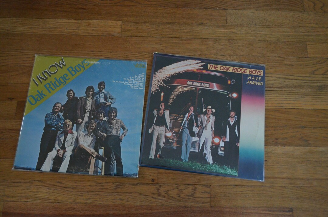 VINTAGE Oak Ridge Boys VINYL RECORD Bundle 2 Albums 1972 I Know 1979 ...