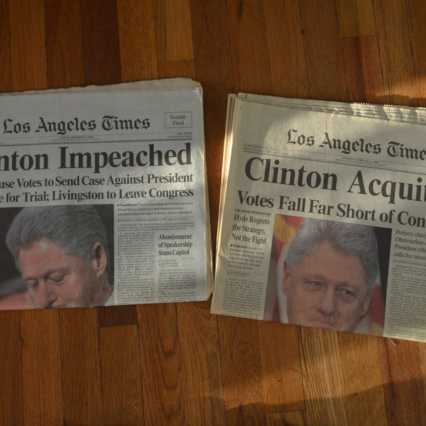 President Clinton - Etsy