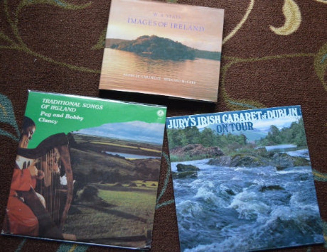 VINTAGE IRISH BUNDLE 2 Irish Vinyl Records Traditional Songs of Ireland ...