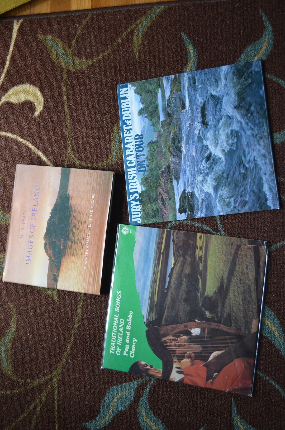 IRISH BUNDLE Set of 2 Irish Vinyl Records Lp's With Photo - Etsy