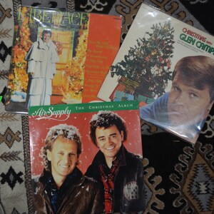 VINTAGE 1980's 1980s VINYL RECORD Christmas Bundle Set of - Etsy