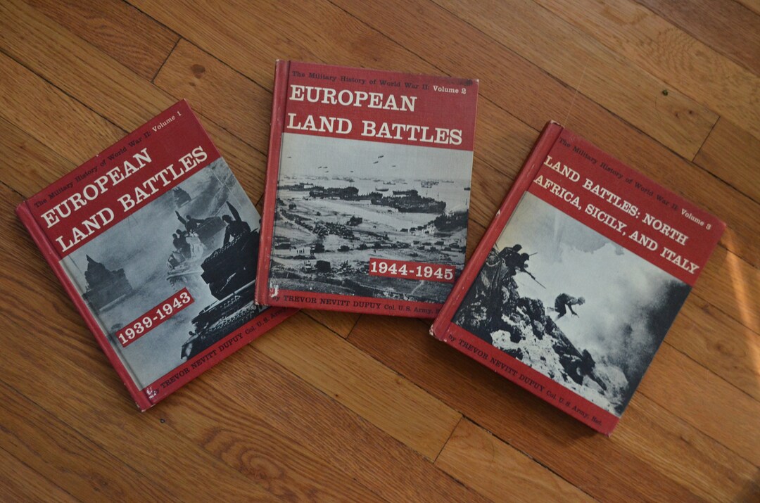 VINTAGE FIRST Edition 1962 WWII World War 2 History Books Set of 3 ...