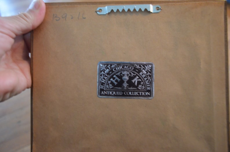 VINTAGE 1960' 1960s H. HAL KRAMER of Chicago Art Antiqued - Etsy