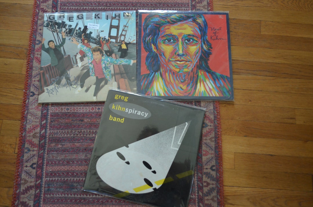 VINTAGE Greg Kihn Band VINYL Record Bundle 3 Greg Kihn Records Greg ...