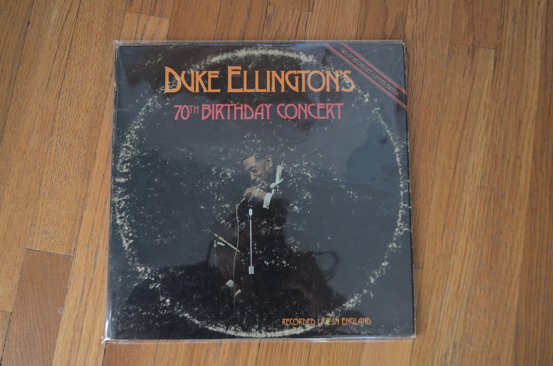 VINTAGE Duke Ellington VINYL RECORD 2 Record Set 1970 Release 70th ...