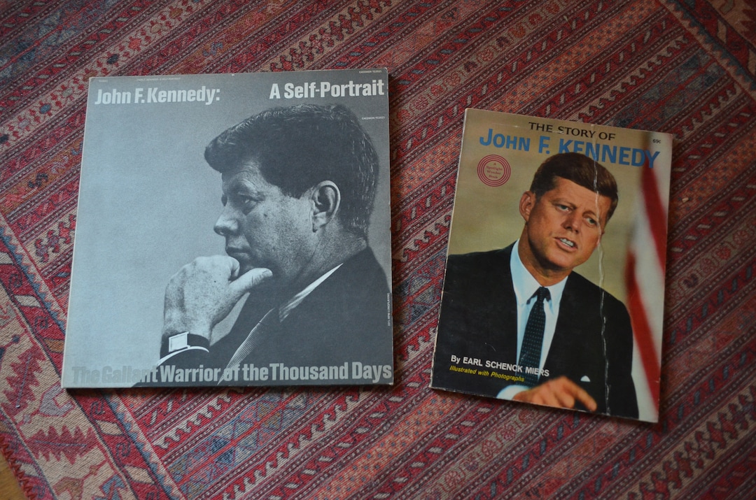 JFK Kennedy Book and Double-album - Etsy