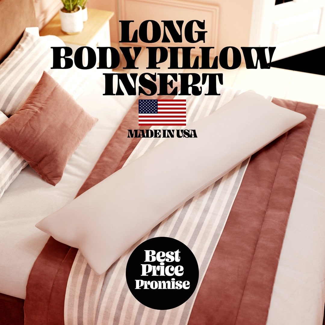 Extra Long Body Pillow Insert for Dakimakura Cushion for Sde Sleep and ...