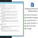 Employee Performance Review Policy Editable Template | Human Resource ...