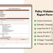 Policy Violation Report Form – Editable and Printable HR Template for ...