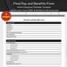 Employee Identification Record Form Editable and Printable Template ...