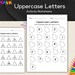 Printable Fill in the Missing Uppercase Letters A to Z Worksheets ...