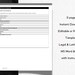 Final Pay and Benefits Form Editable and Printable Template | HR ...