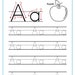 26 Tracing Letters Alphabet Printable Worksheets - Etsy