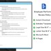 Employee Performance Review Policy Editable Template | Human Resource ...