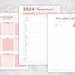 2024 Cherry Blossom Themed Calendar & Planner Your Year of Growth and ...