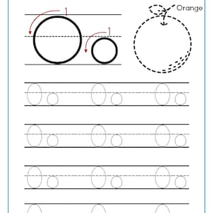 26 Tracing Letters Alphabet Printable Worksheets - Etsy