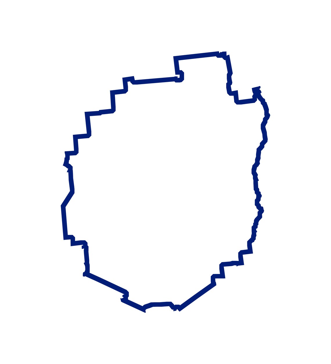 Adirondack Park Blue Line Outline PNG und EPS Digitaler - Etsy.de