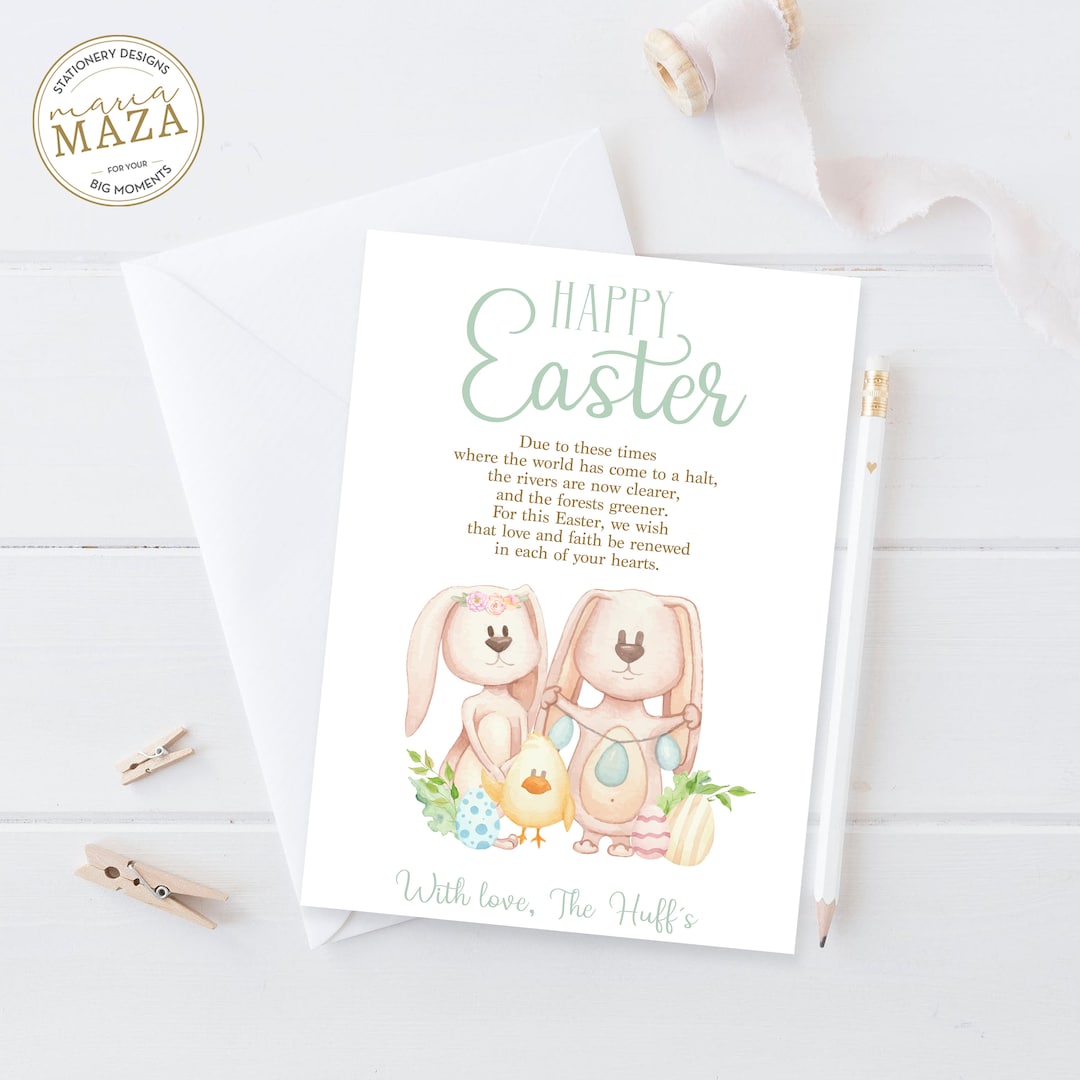 Happy Easter Egg Hunt Invitation, Happy Easter Invitation Template ...