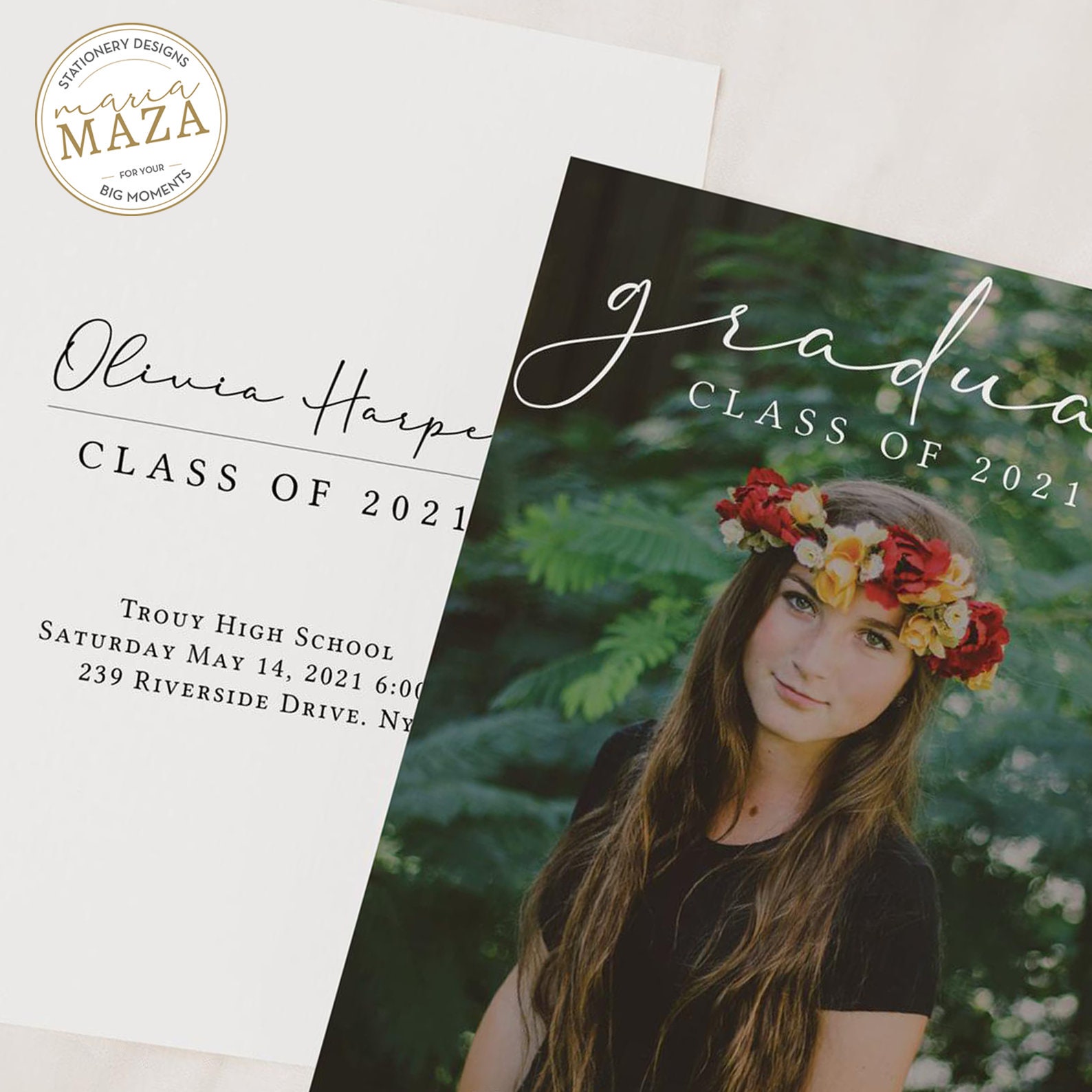 Graduation Party Invitation: Class of 2022 Announcement (digital) - Etsy