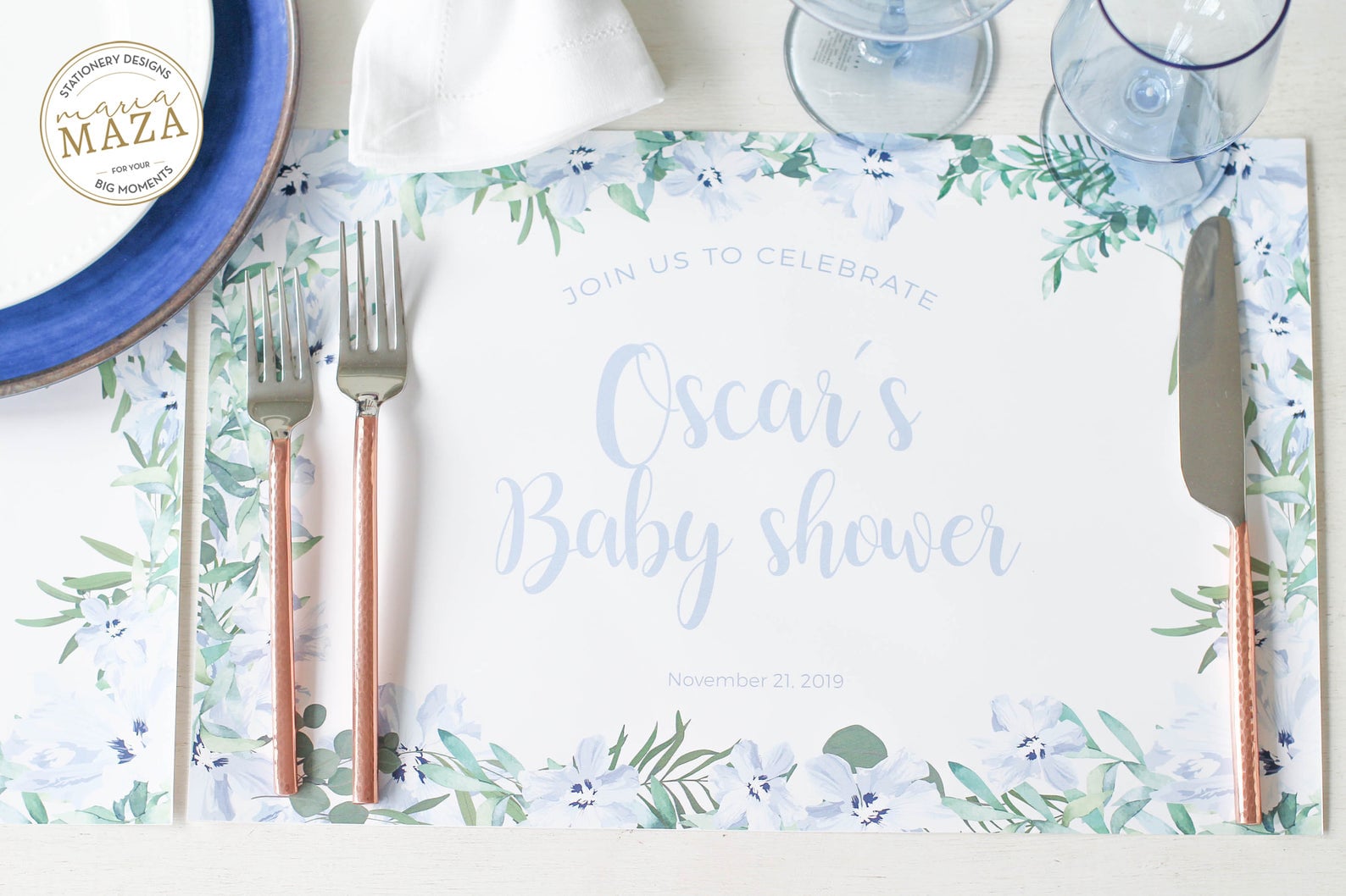 Design Your Own Paper Placemats