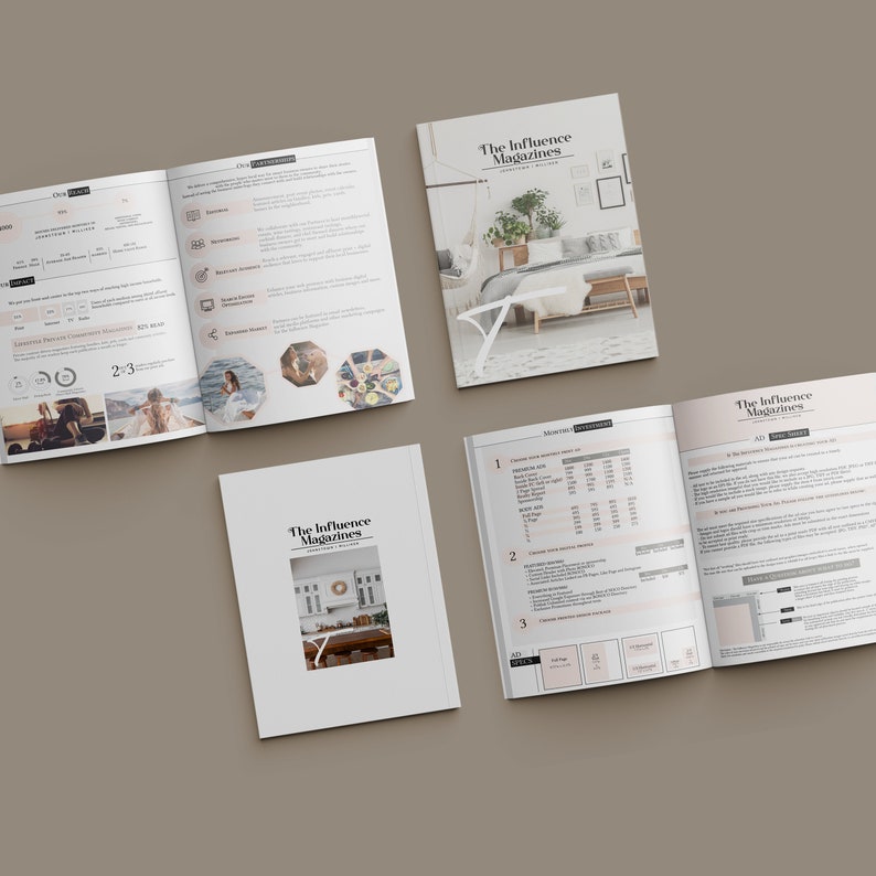Booklet Design Graphic Designer Custom Graphic Design | Etsy