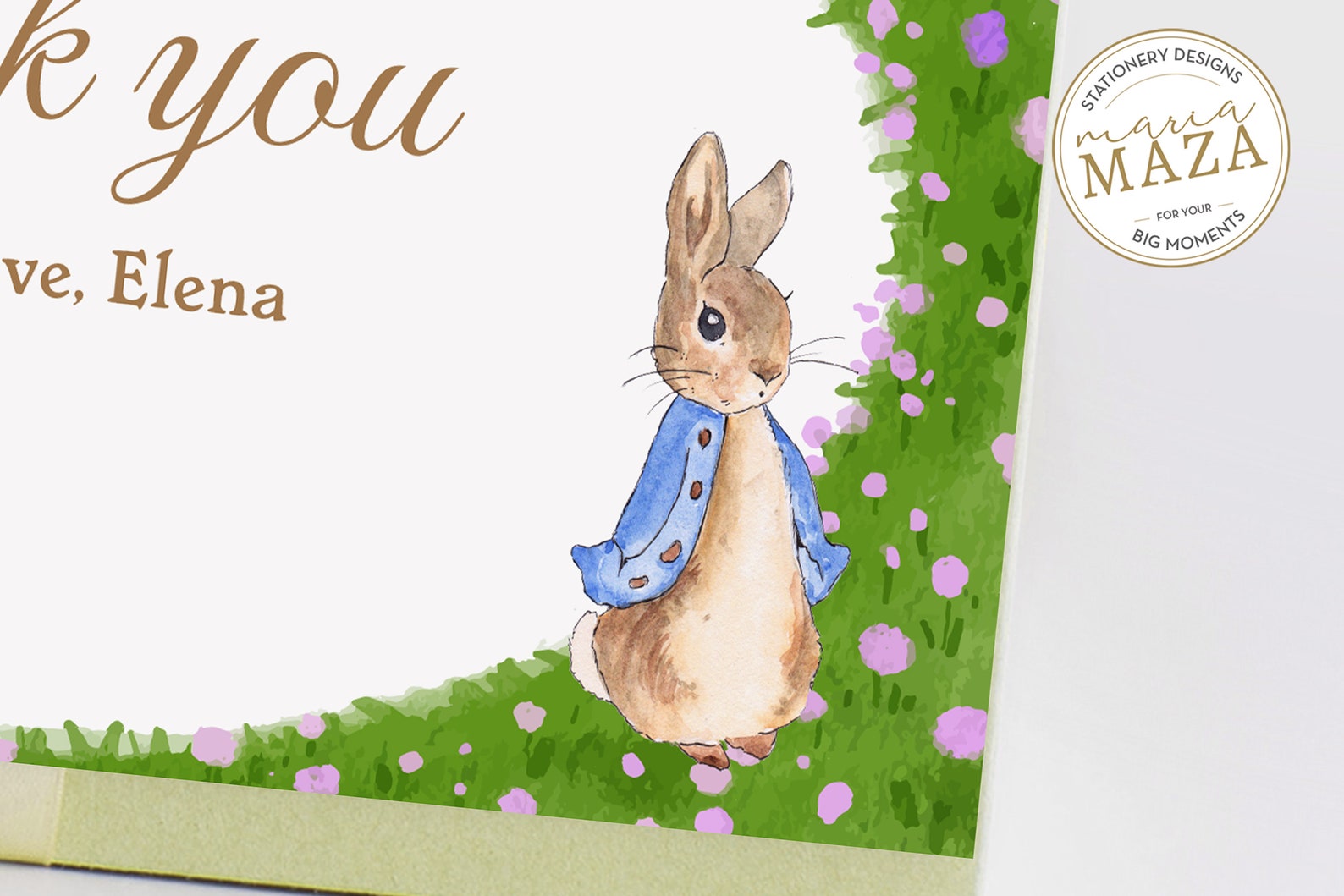 Peter Rabbit Gable Box Label, Editable Birthday Favor Tag (digital) - Etsy