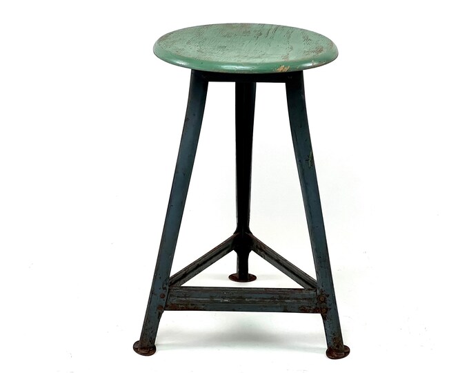 60s Workshop Stool - Industrial Design | Standing Stool, Bar Stool ...