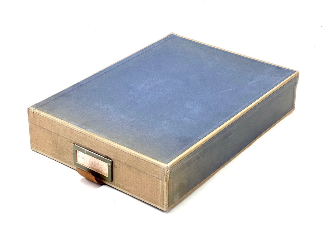 60s Archive Box / Document Filing Files, Documents, Filing, Letter ...