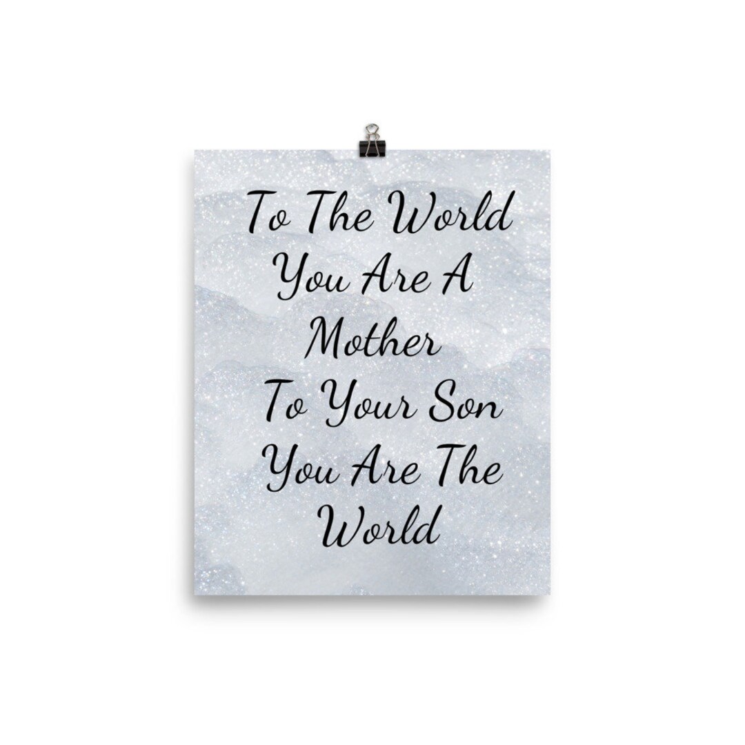 Gift for Mom, Mother's Day Gift, Mother's Day Wall Art Poster - Etsy